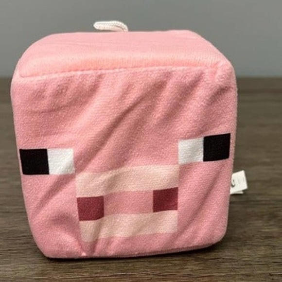 Minecraft | Toys | Minecraft Pig Block Plush 4 | Poshmark